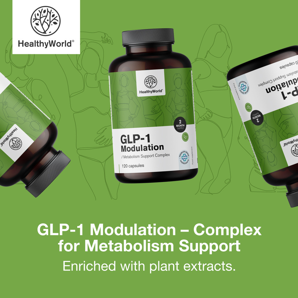 3x GLP-1 Modulation – Complex for Metabolism Support, total 360 ...